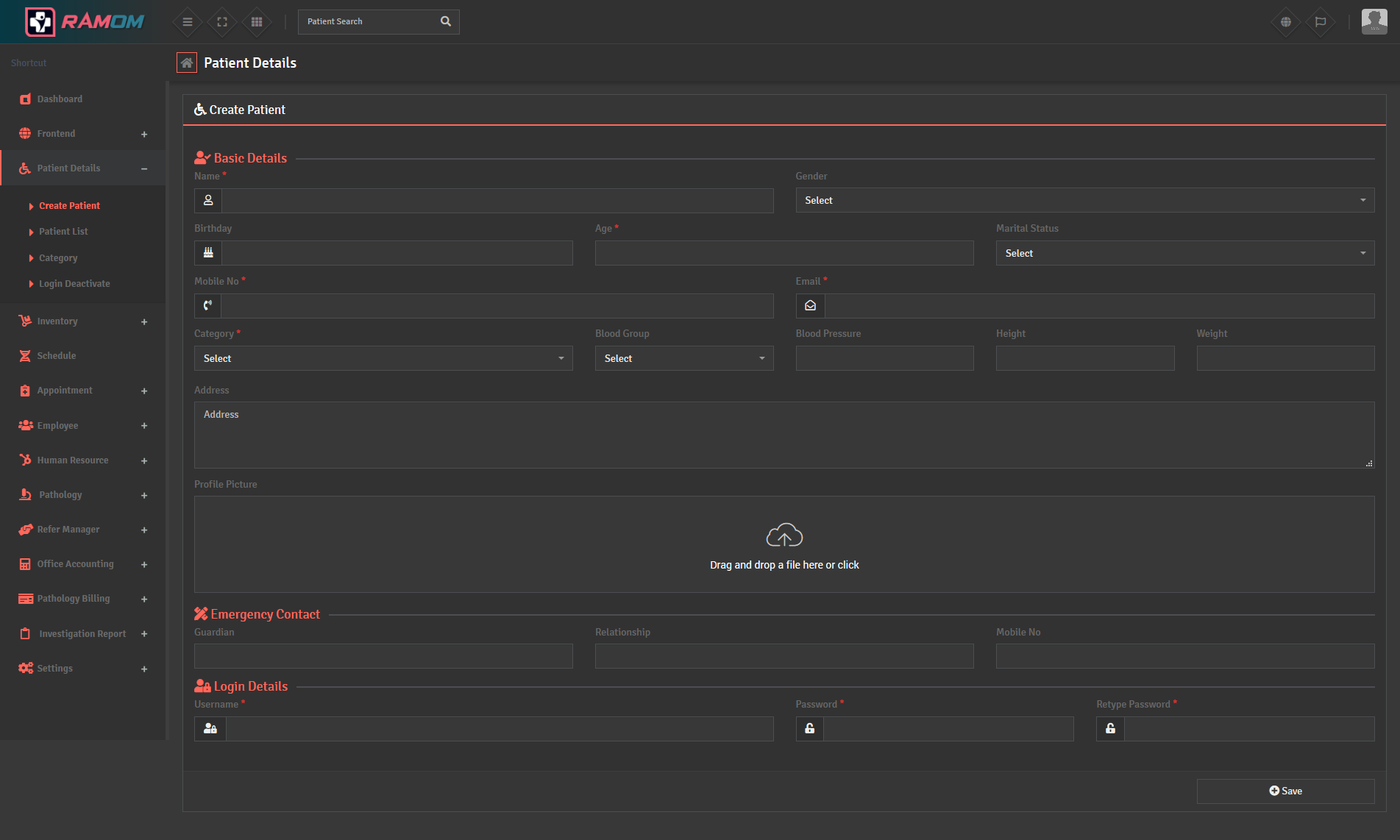 Ramom - Diagnostic Management System With CMS by RamomCoder | CodeCanyon