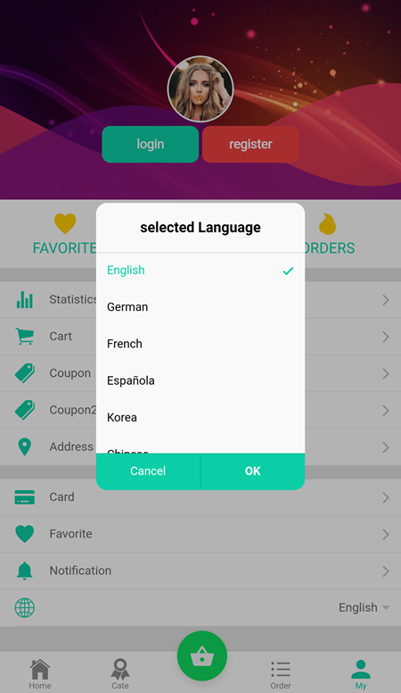 Ionic 5 Fruits Commerce Shop App V2 with Firebase/Admin Backend by IonicStudio