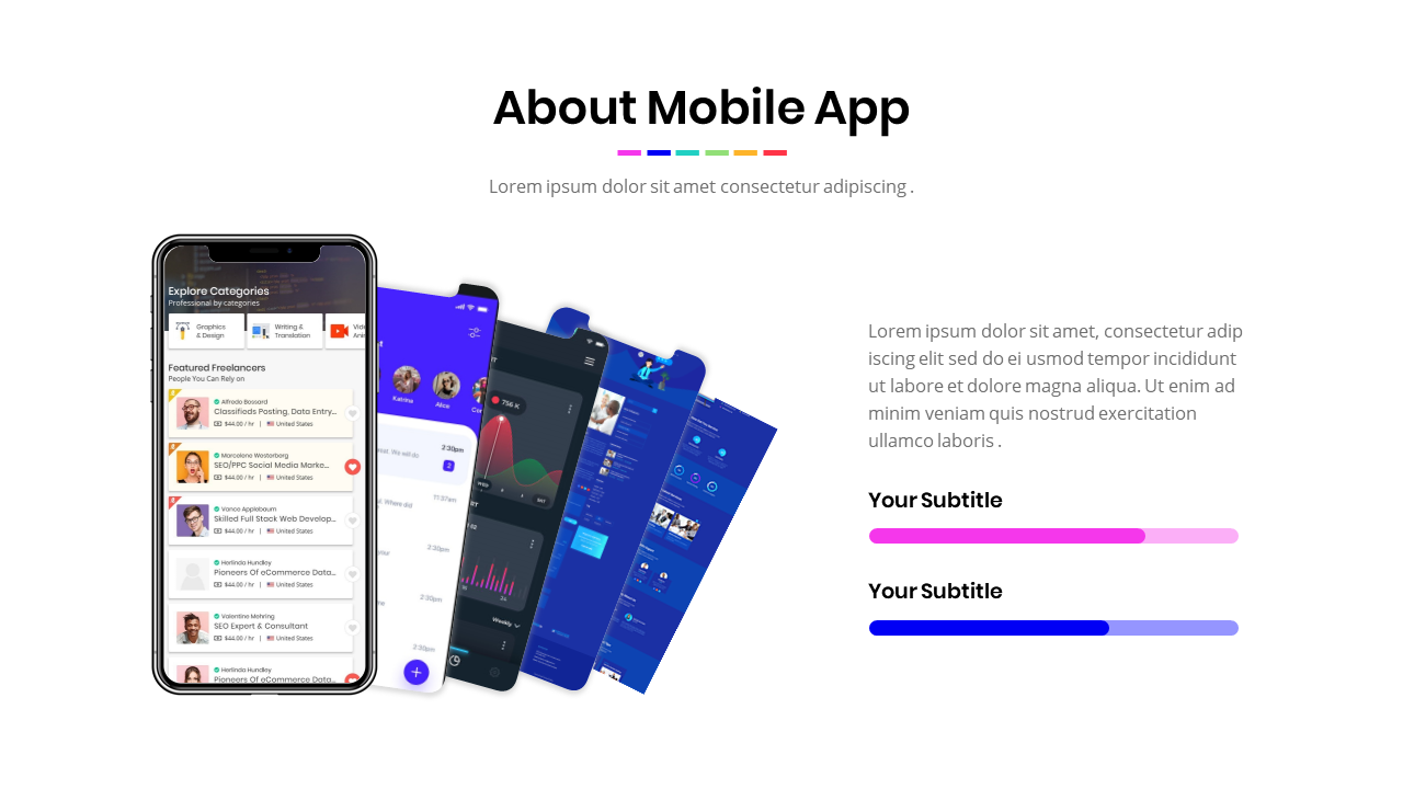Mobile App Powerpoint Template 2020, Presentation Templates | GraphicRiver