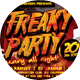 Freaky Party Flyer, Print Templates | GraphicRiver
