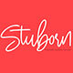 Stuborn - Modern Handwritten Font, Fonts | GraphicRiver