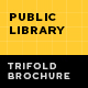 Public Library Trifold Brochure, Print Templates | GraphicRiver