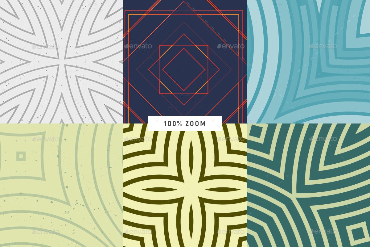 Abstract Line Seamless Pattern, Graphics | GraphicRiver