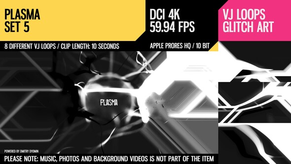 Plasma (4K Set 5), Motion Graphics | VideoHive
