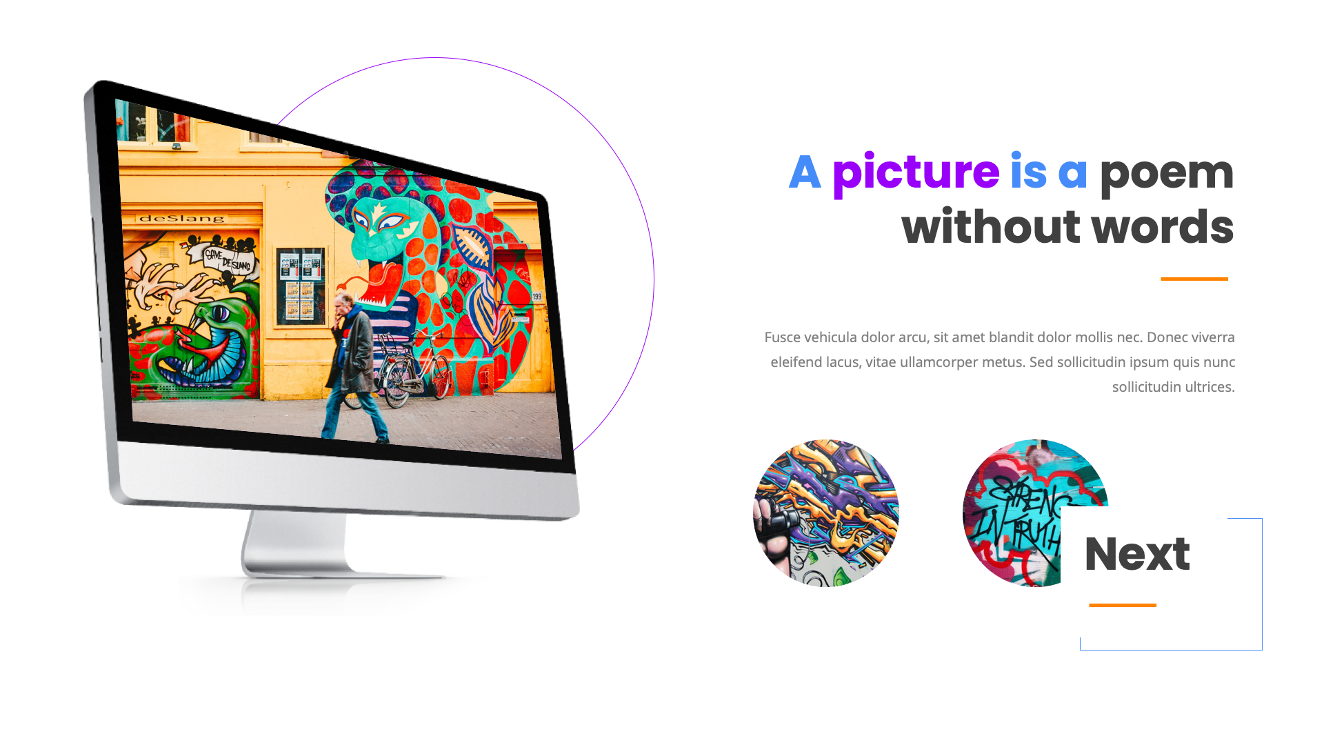 Graffy - Urban Art & Graffiti Powerpoint Template, Presentation Templates