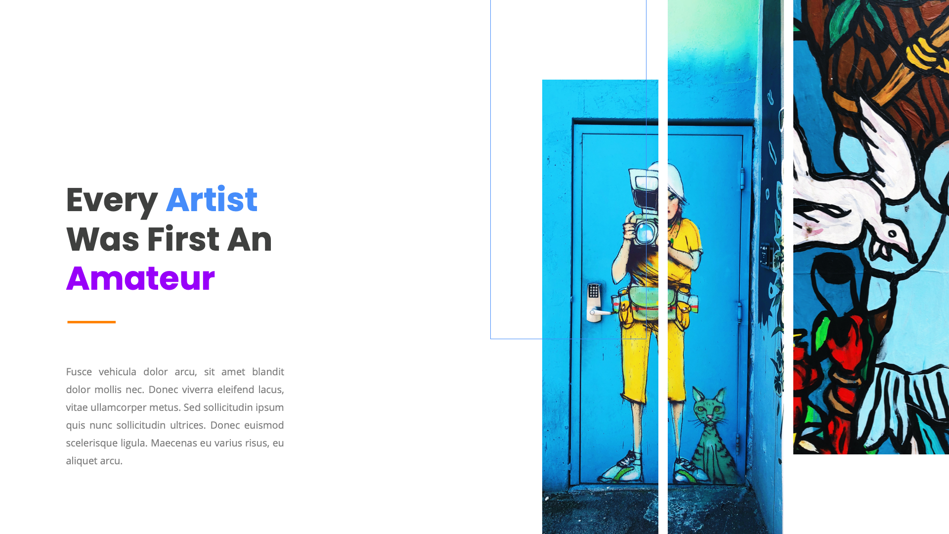 Graffy - Urban Art & Graffiti Powerpoint Template, Presentation Templates