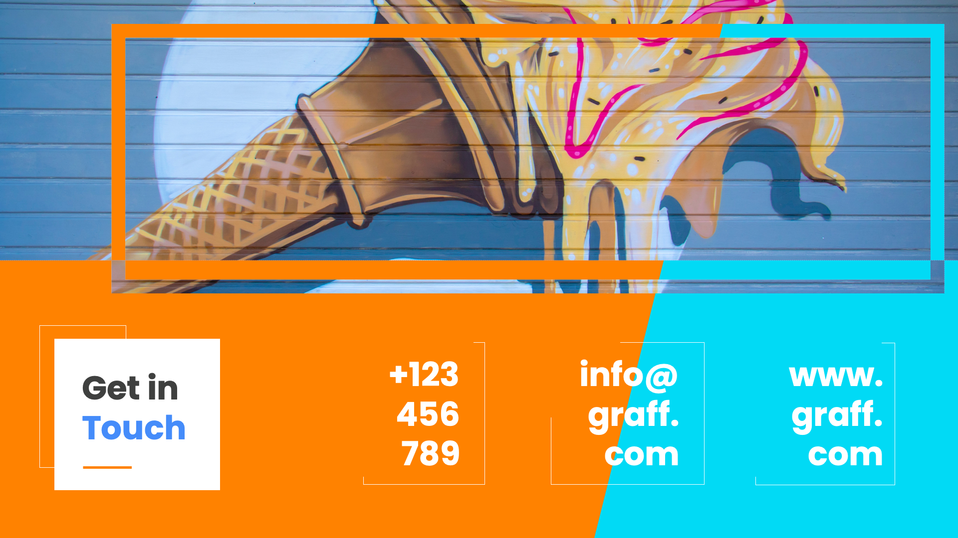 Graffy - Urban Art & Graffiti Powerpoint Template, Presentation Templates