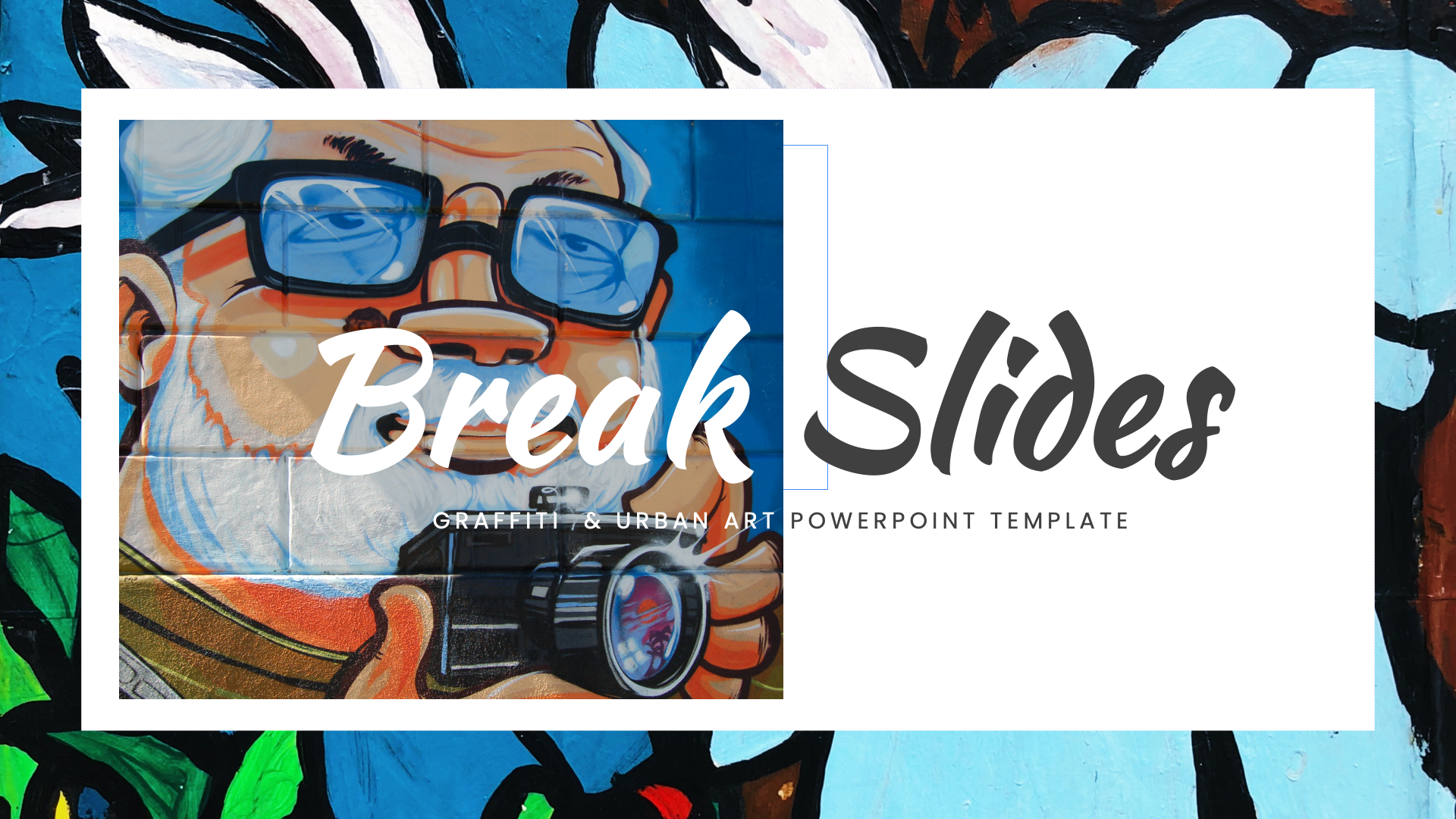 Graffy - Urban Art & Graffiti Keynote Template, Presentation Templates
