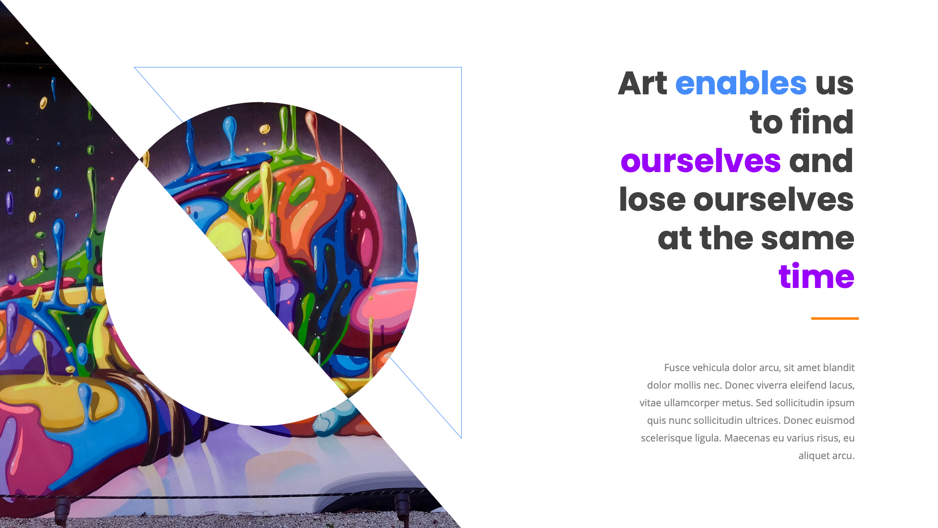 Graffy - Urban Art & Graffiti Keynote Template, Presentation Templates