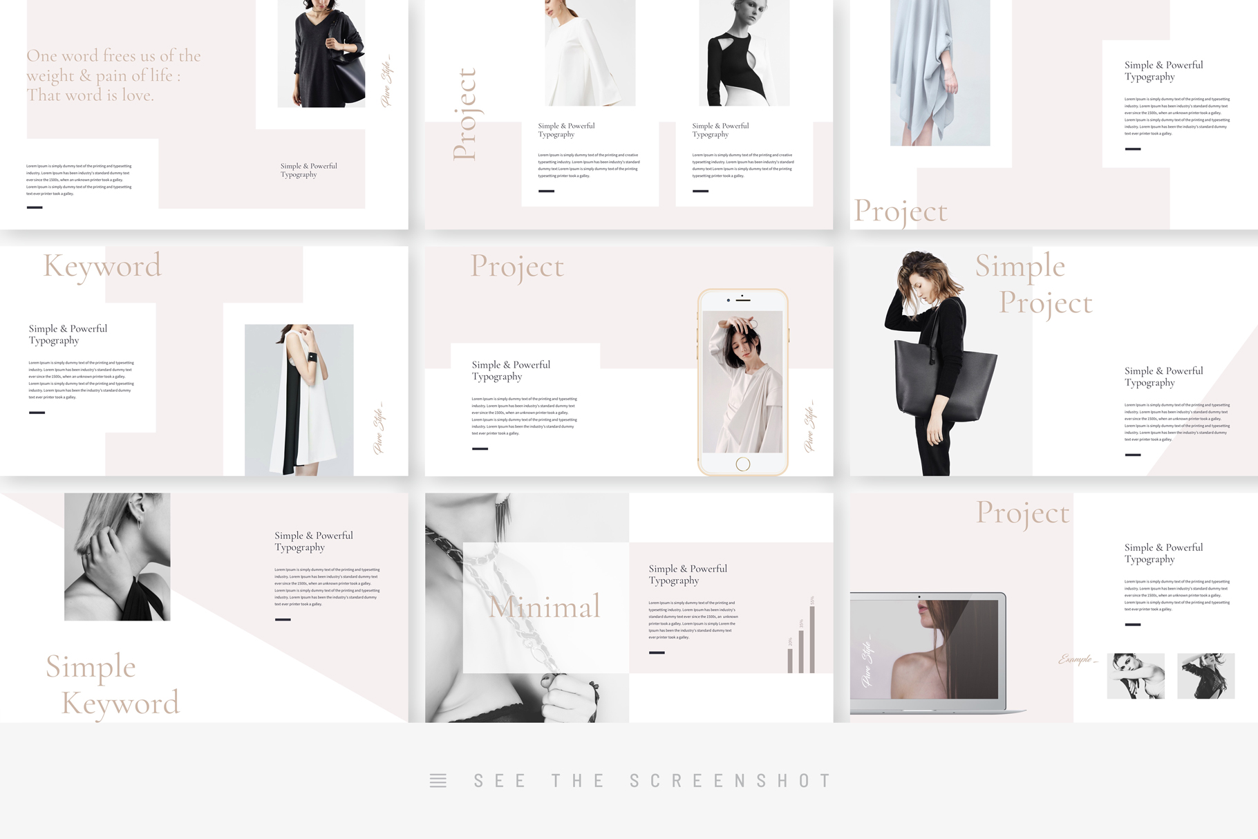 Neolook Minimal PowerPoint Presentation Template, Presentation Templates