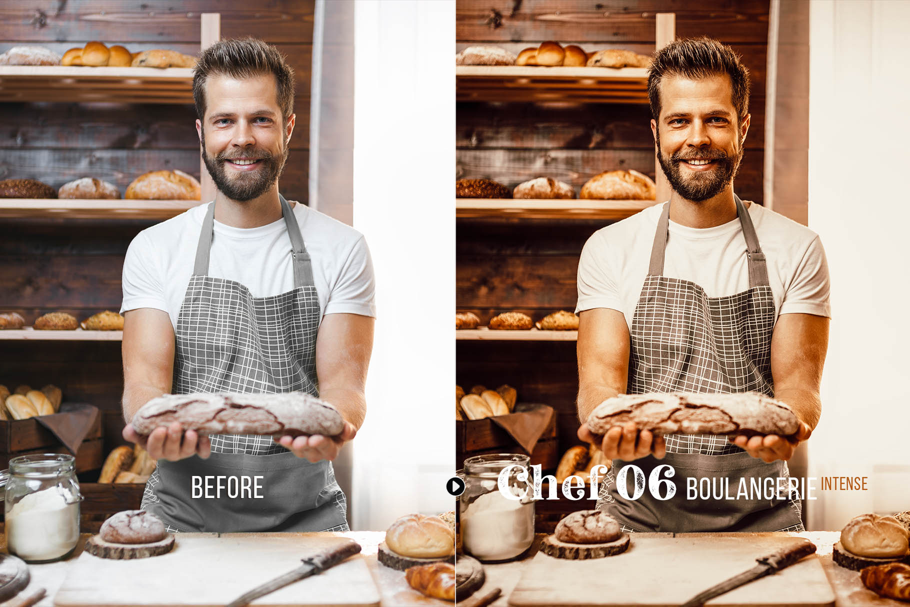Chef - 50 Food Presets for Lightroom & Photoshop, Add-ons | GraphicRiver
