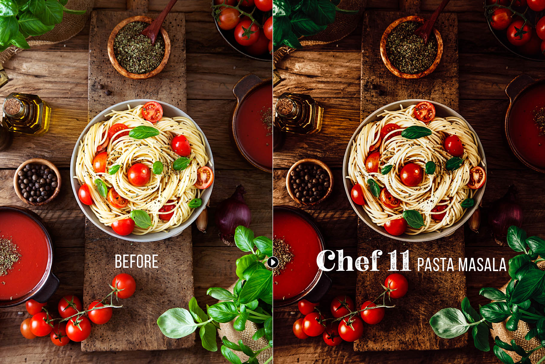 Chef - 50 Food Presets for Lightroom & Photoshop, Add-ons | GraphicRiver