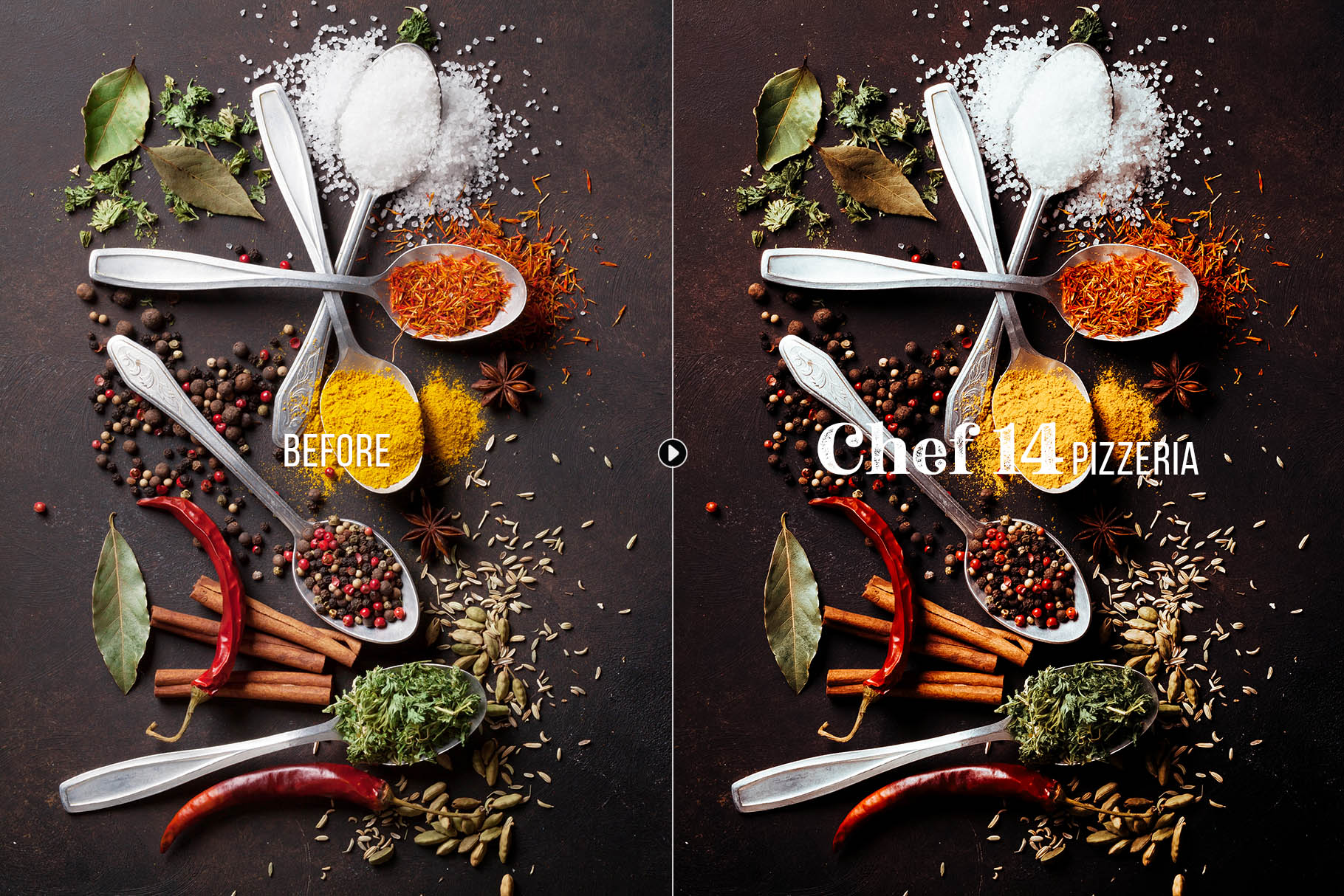 Chef - 50 Food Presets for Lightroom & Photoshop, Add-ons | GraphicRiver