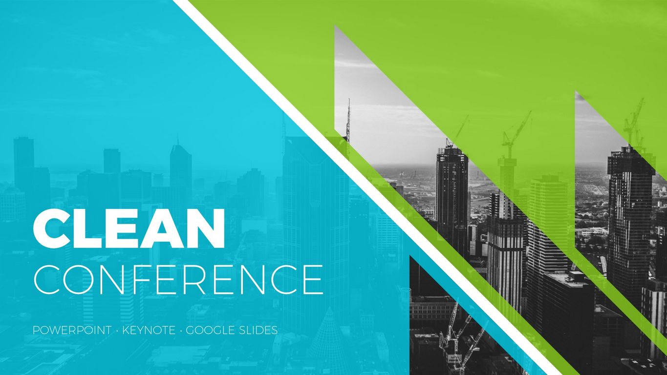 Clean Conference Google Slides, Presentation Templates | GraphicRiver