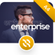 Enterprise Business Powerpoint Potrait Presentation Template Fully ...