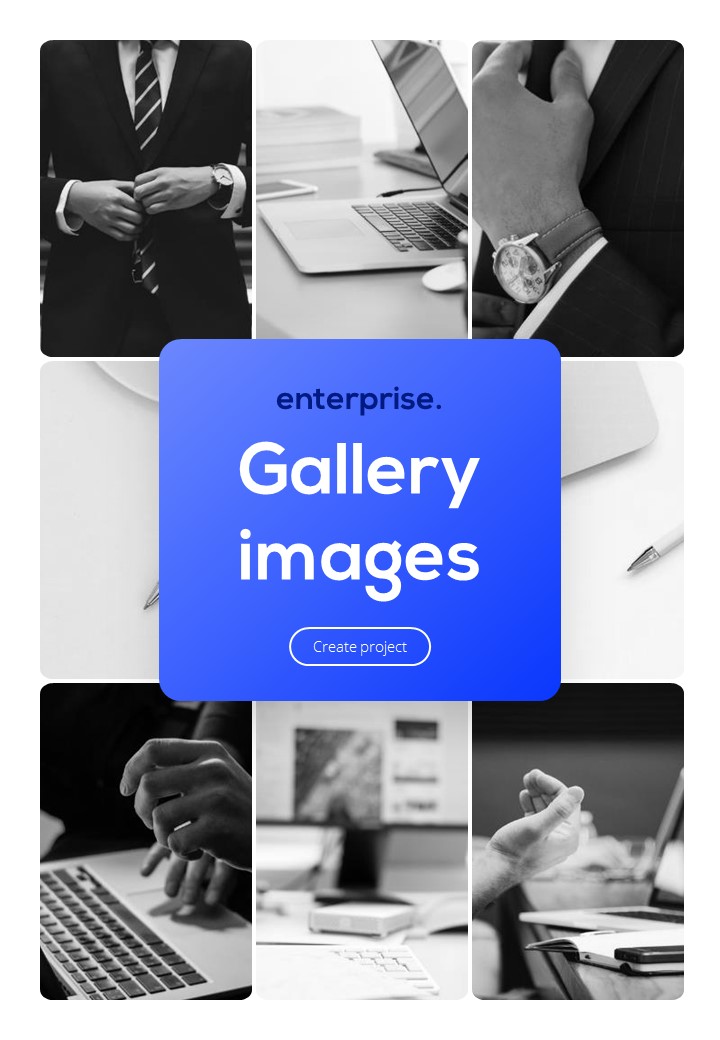 Enterprise Business Powerpoint Potrait Presentation Template Fully ...