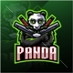 Panda Gunner Esport Mascot, Vectors | GraphicRiver