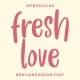 Fresh Love, Fonts | GraphicRiver