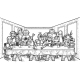 The Last Supper of Robots Sketch Vector, Vectors | GraphicRiver