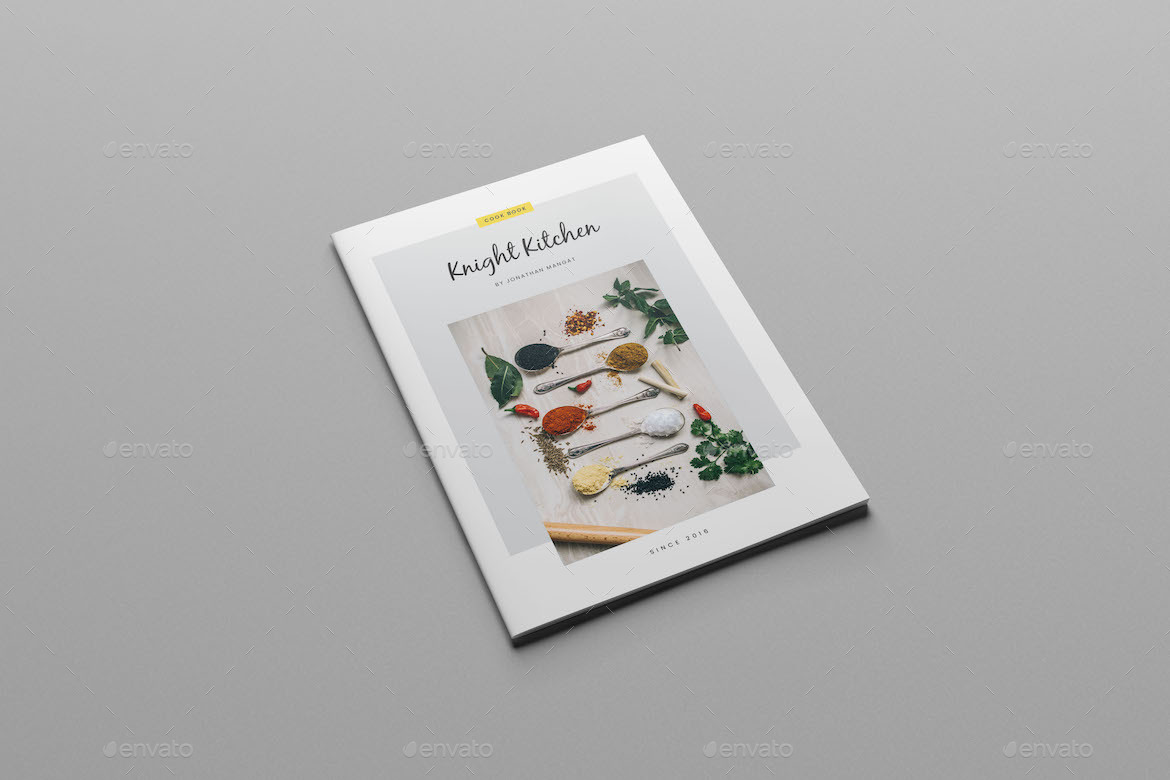 A5 Cookbook Template, Print Templates | GraphicRiver