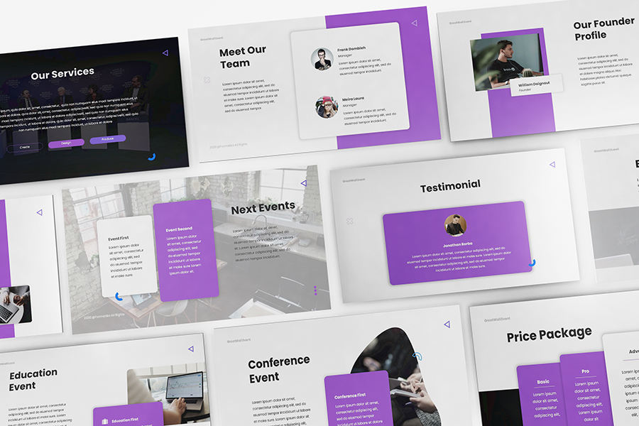 Event Organizer Powerpoint Template, Presentation Templates | GraphicRiver