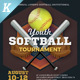 Softball Tournament Flyer Templates, Print Templates | GraphicRiver