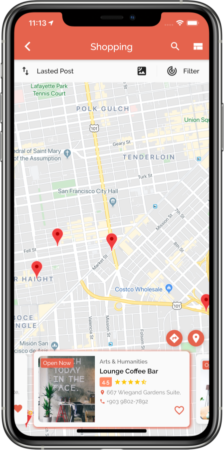 Listar Flux Mobile Directory Listing App Template For Flutter By Passionui