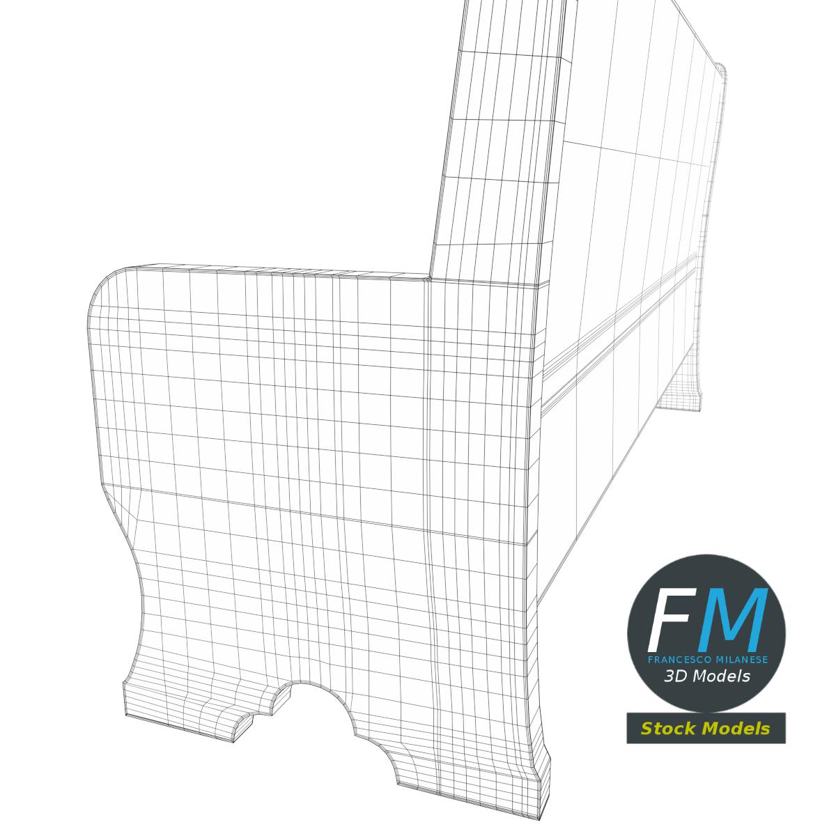 Church bench by FrancescoMilanese85 | 3DOcean