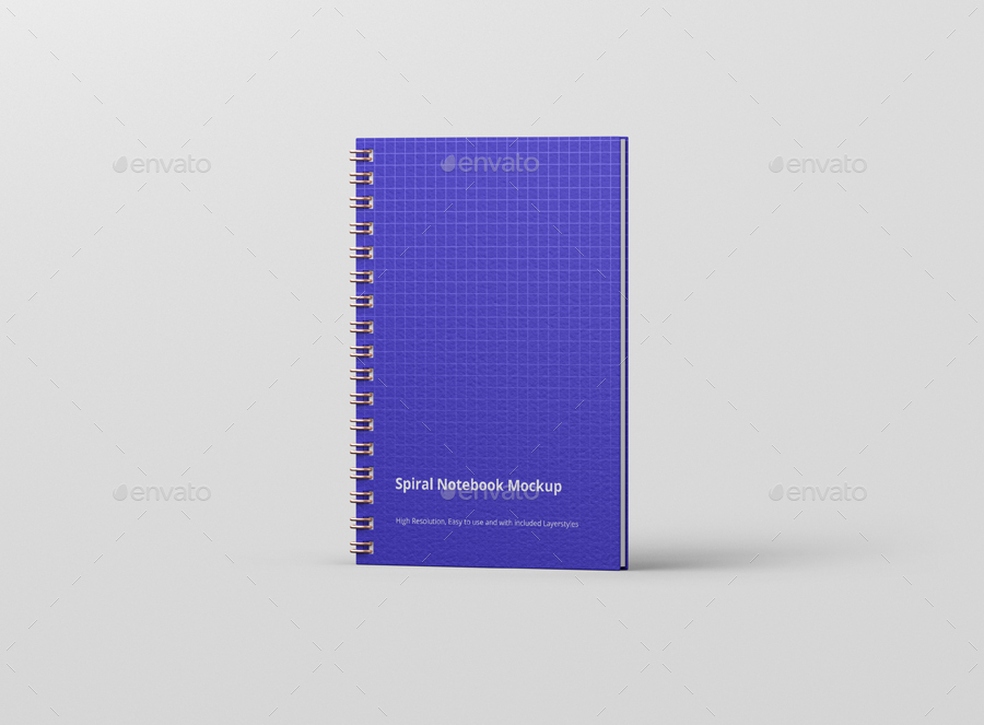 Spiral Ring Notebook Mockup, Graphics | GraphicRiver
