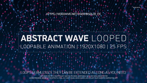 Abstract Wave Looped, Motion Graphics | VideoHive