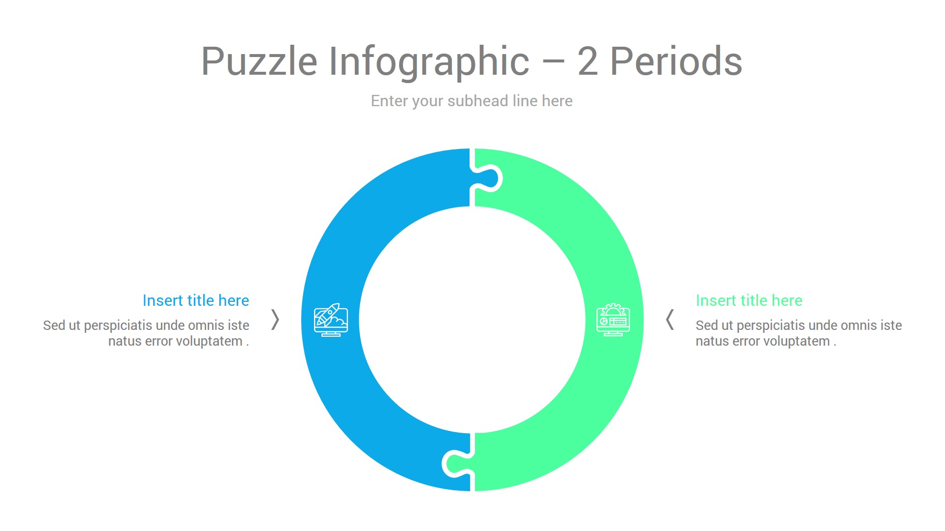 Puzzle Infographics PowerPoint Template Diagrams by CiloArt | GraphicRiver