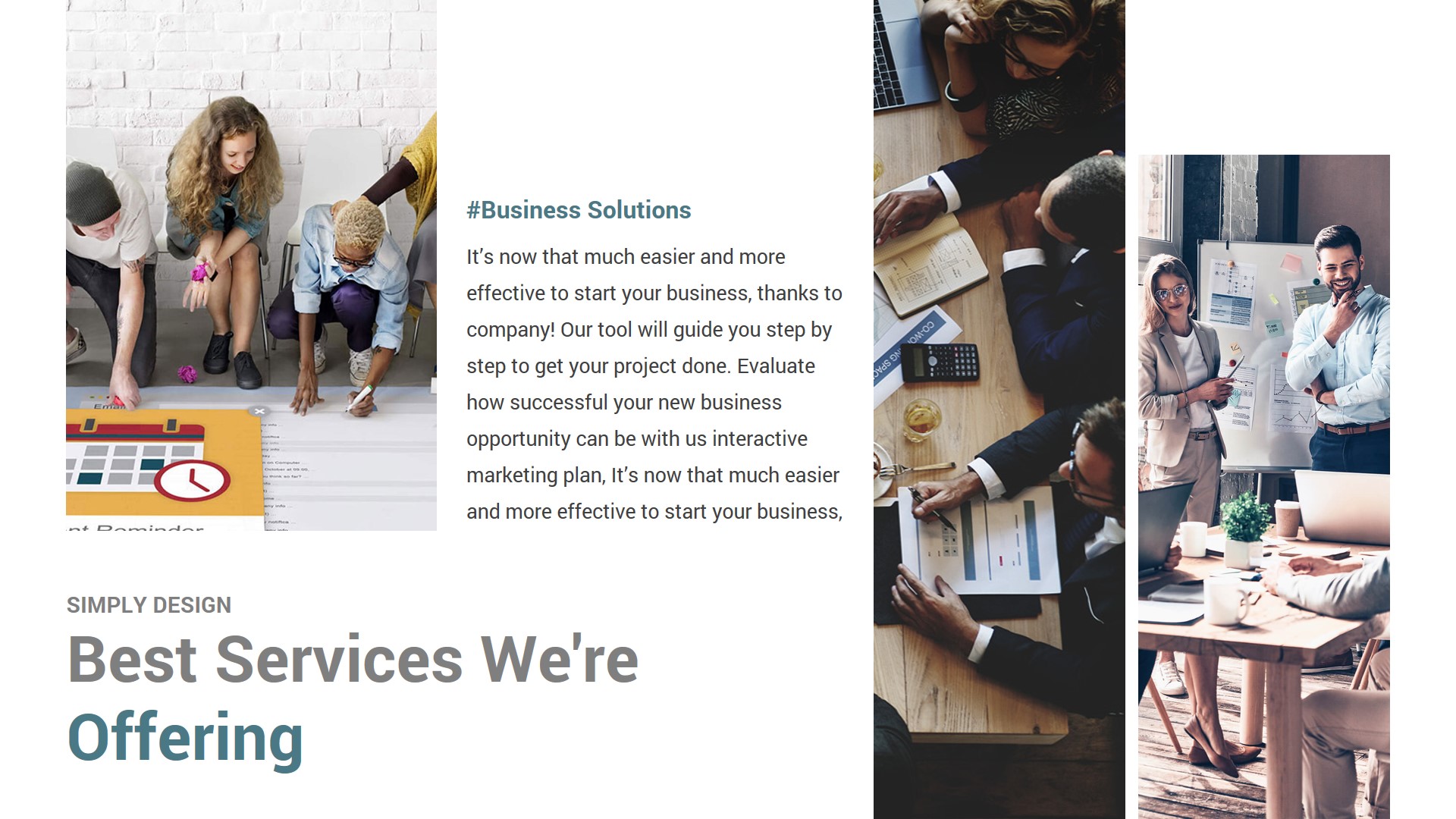 Simplicity Solutions Keynote Presentation Template, Presentation Templates