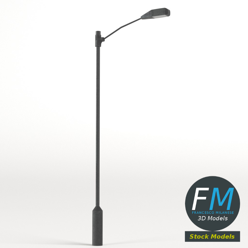 Single street lamp by FrancescoMilanese85 | 3DOcean