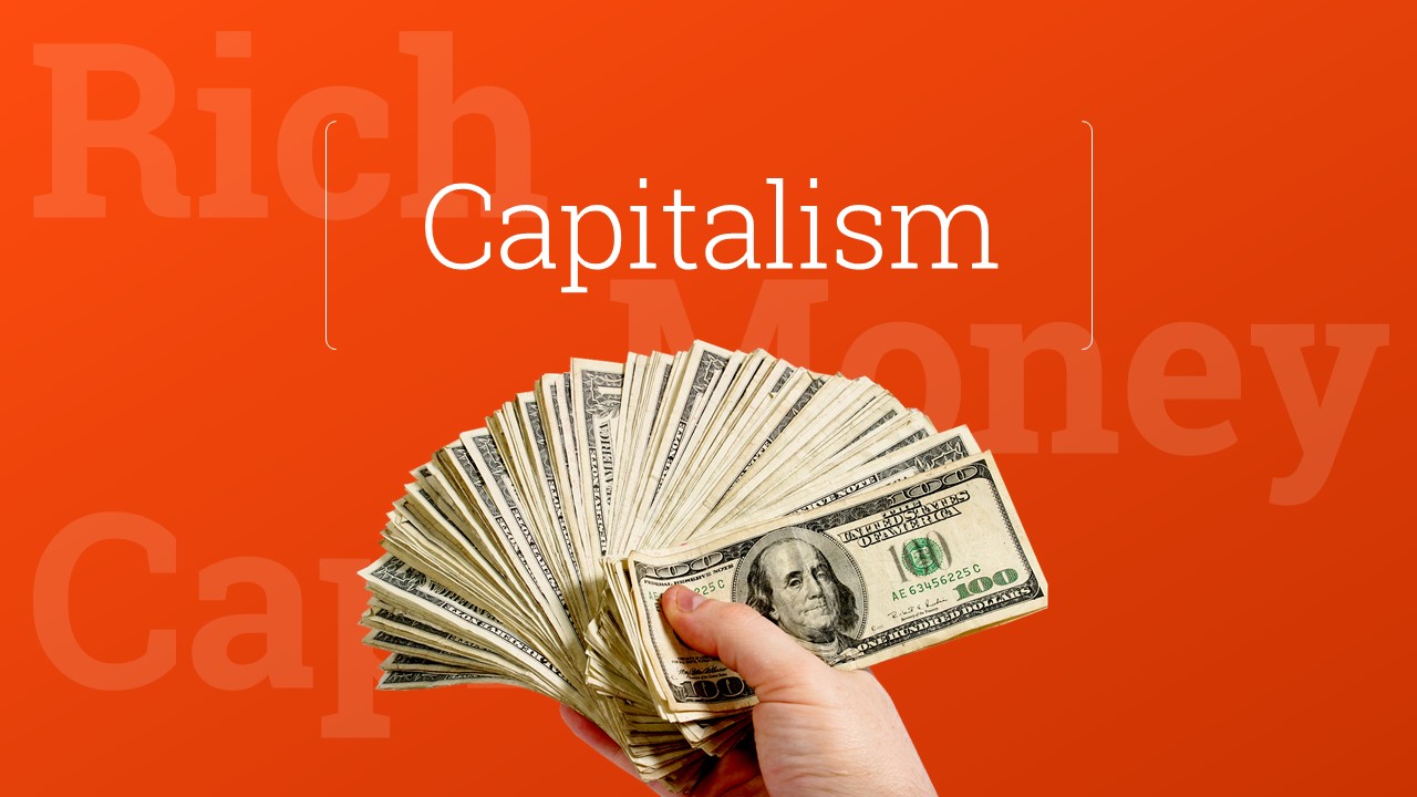Capitalism - World Economic Culture Powerpoint Presentation Template ...