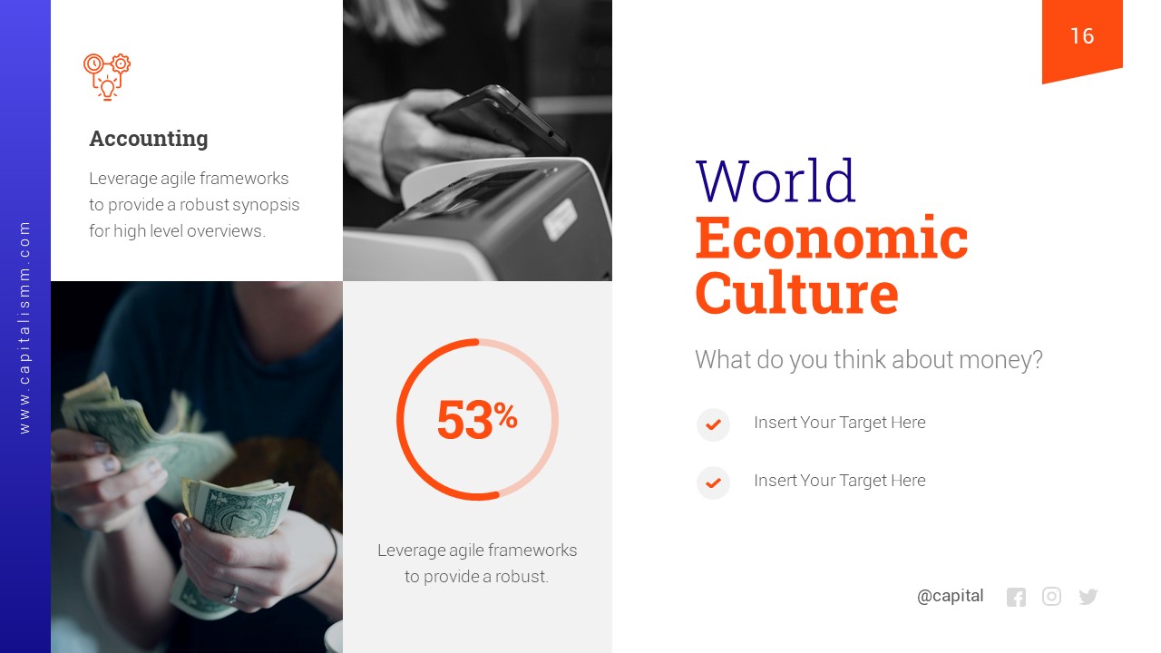 Capitalism - World Economic Culture Powerpoint Presentation Template ...