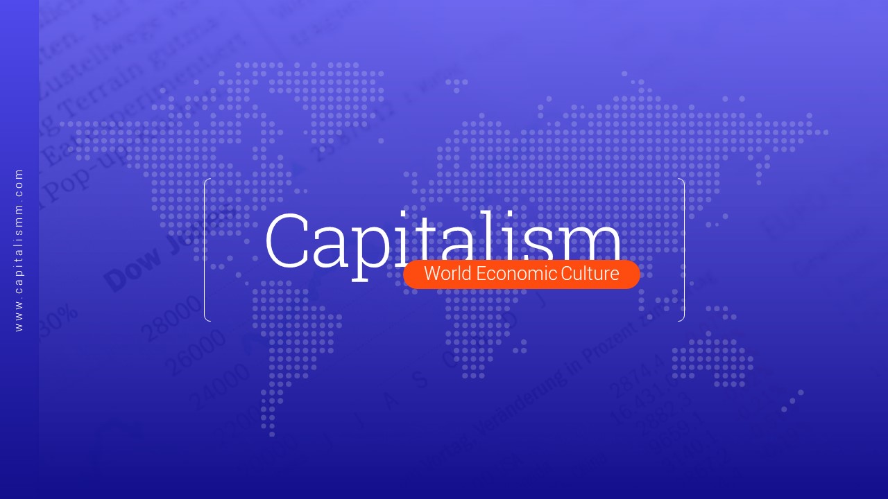 Capitalism - World Economic Culture Powerpoint Presentation Template ...