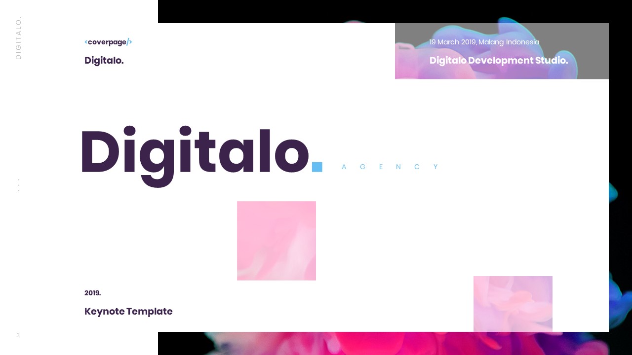 Digitalo – Digital Agency Keynote Presentation Template, Presentation ...