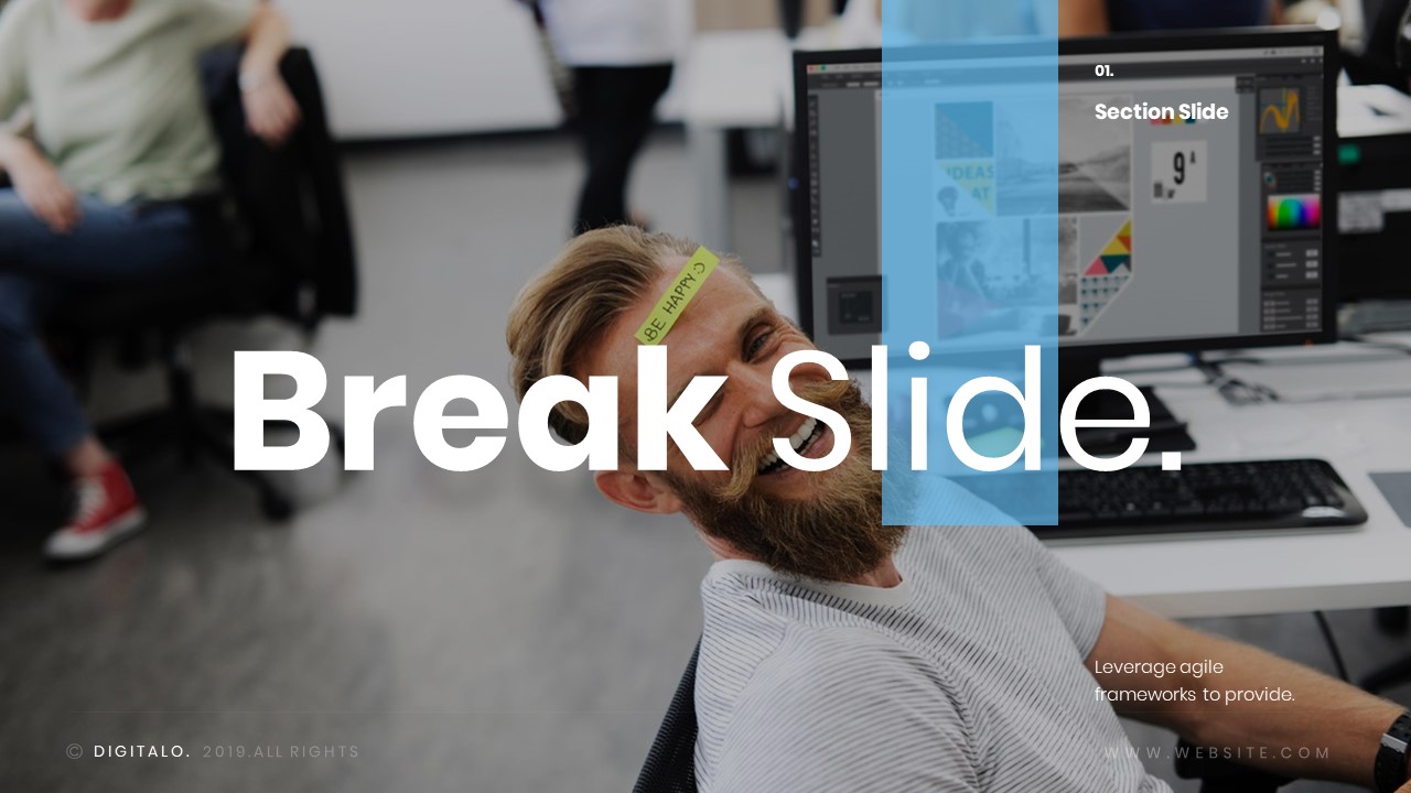 Digitalo – Digital Agency Keynote Presentation Template by BrandEarth