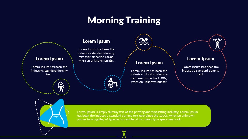 Active Lifestyle PowerPoint Presentation Template, Presentation Templates