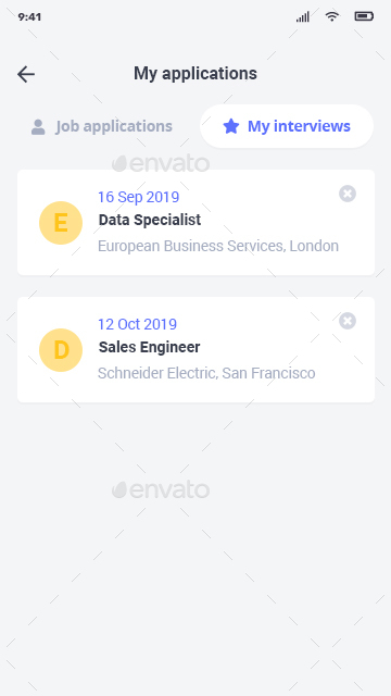 Jobiz - Job Portal Mobile App, Web Elements | GraphicRiver