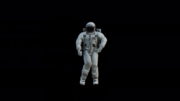 Astronaut Loop Dance 2, Motion Graphics | VideoHive