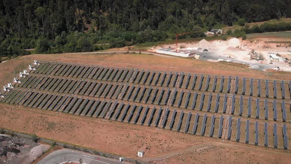 Solar panel green energy field, Stock Footage | VideoHive
