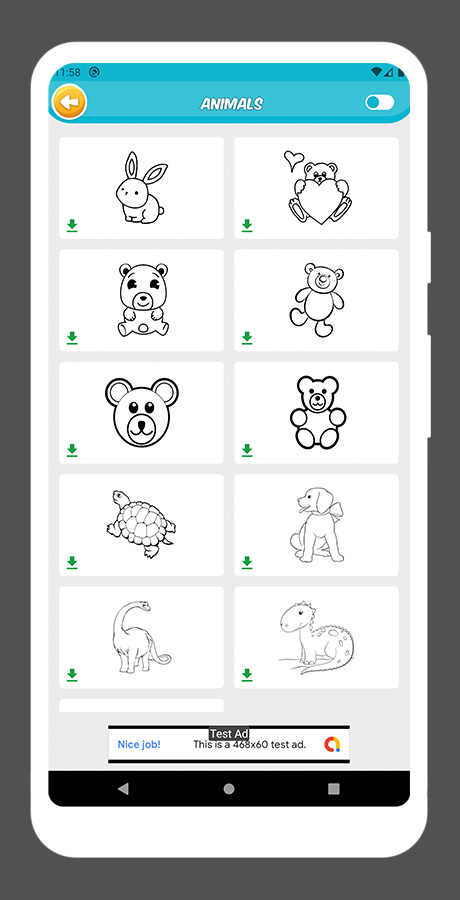 Coloring Book Paint With Admin Panel Ready For Publish by templatesvilla