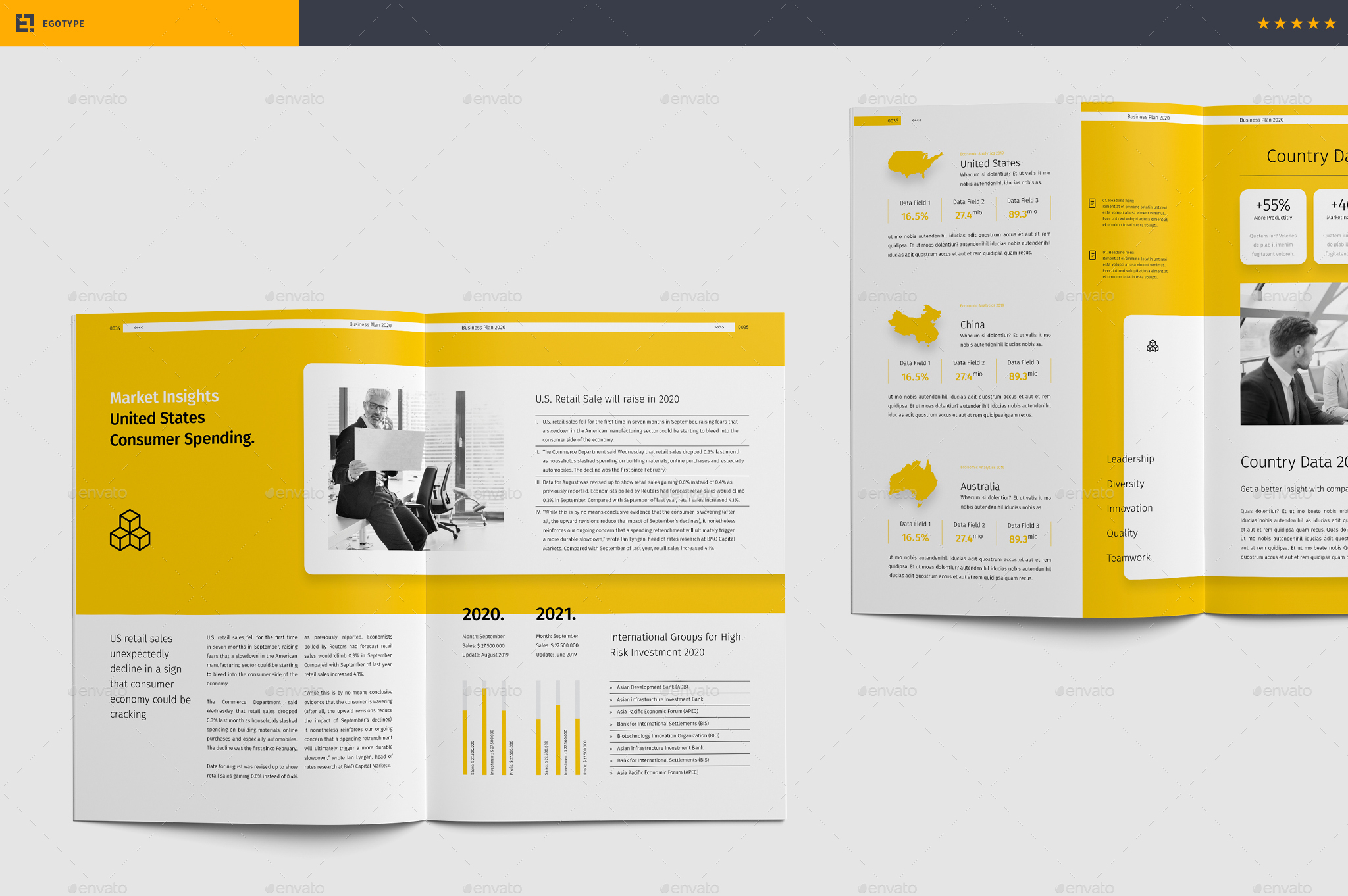 Business Plan, Print Templates | GraphicRiver