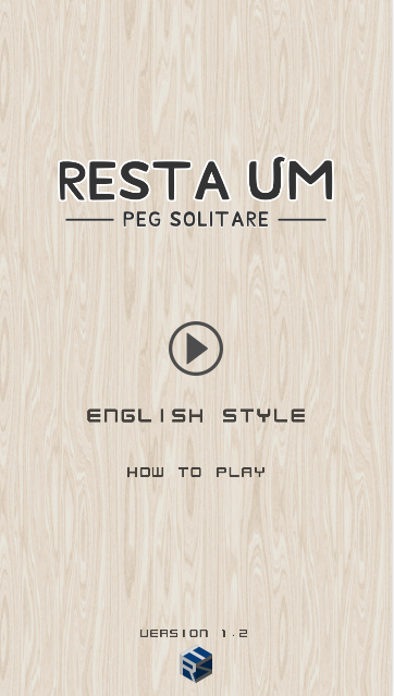 Resta Um (Peg Solitaire Puzzle) - HTML5 Board game by trezegames ...