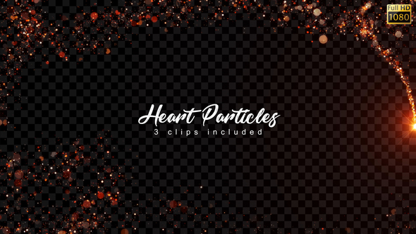 Heart Particles, Motion Graphics | VideoHive