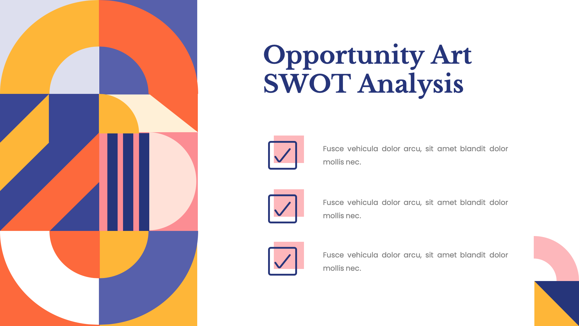 Qitcher - Color Geometry Powerpoint Template, Presentation Templates