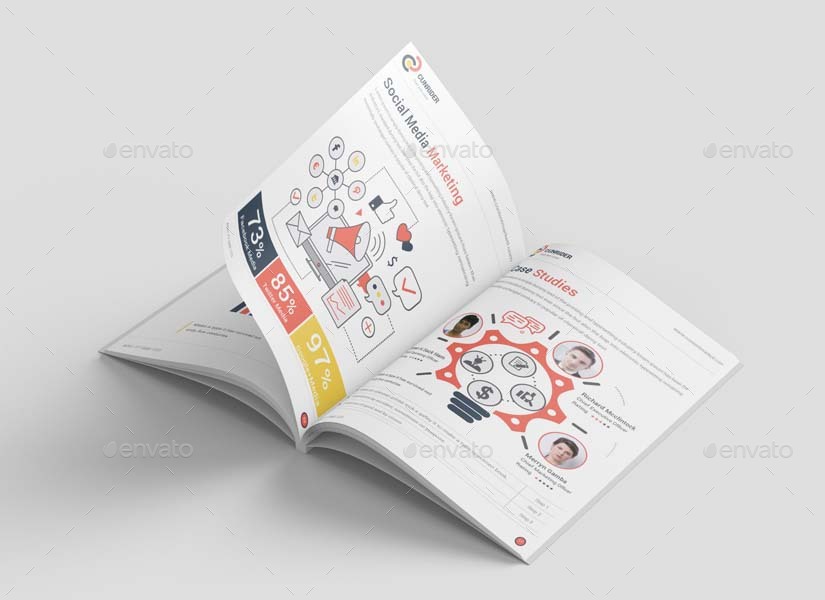 Digital Content Marketing Proposal, Print Templates | GraphicRiver