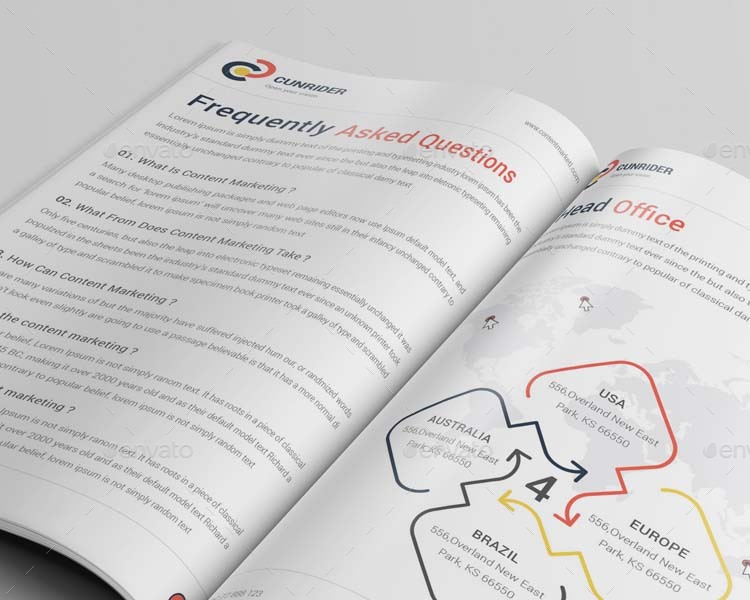 Digital Content Marketing Proposal, Print Templates | GraphicRiver