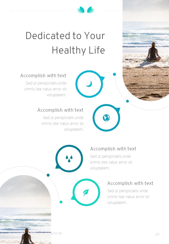 Wellness – Spa and Beauty Powerpoint Portrait Template Fully Animated ...